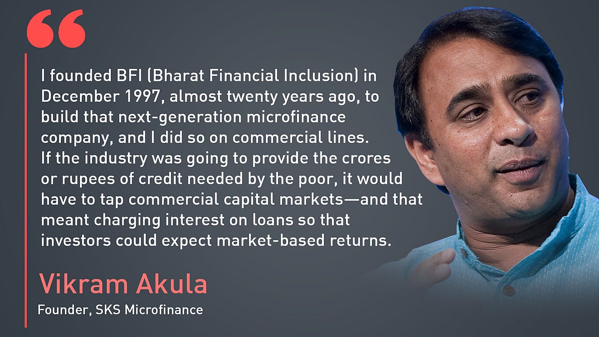 IndusInd Bank Bharat Financial: The Story Of Bharat Financial Or SKS Microfinance In Founder ...